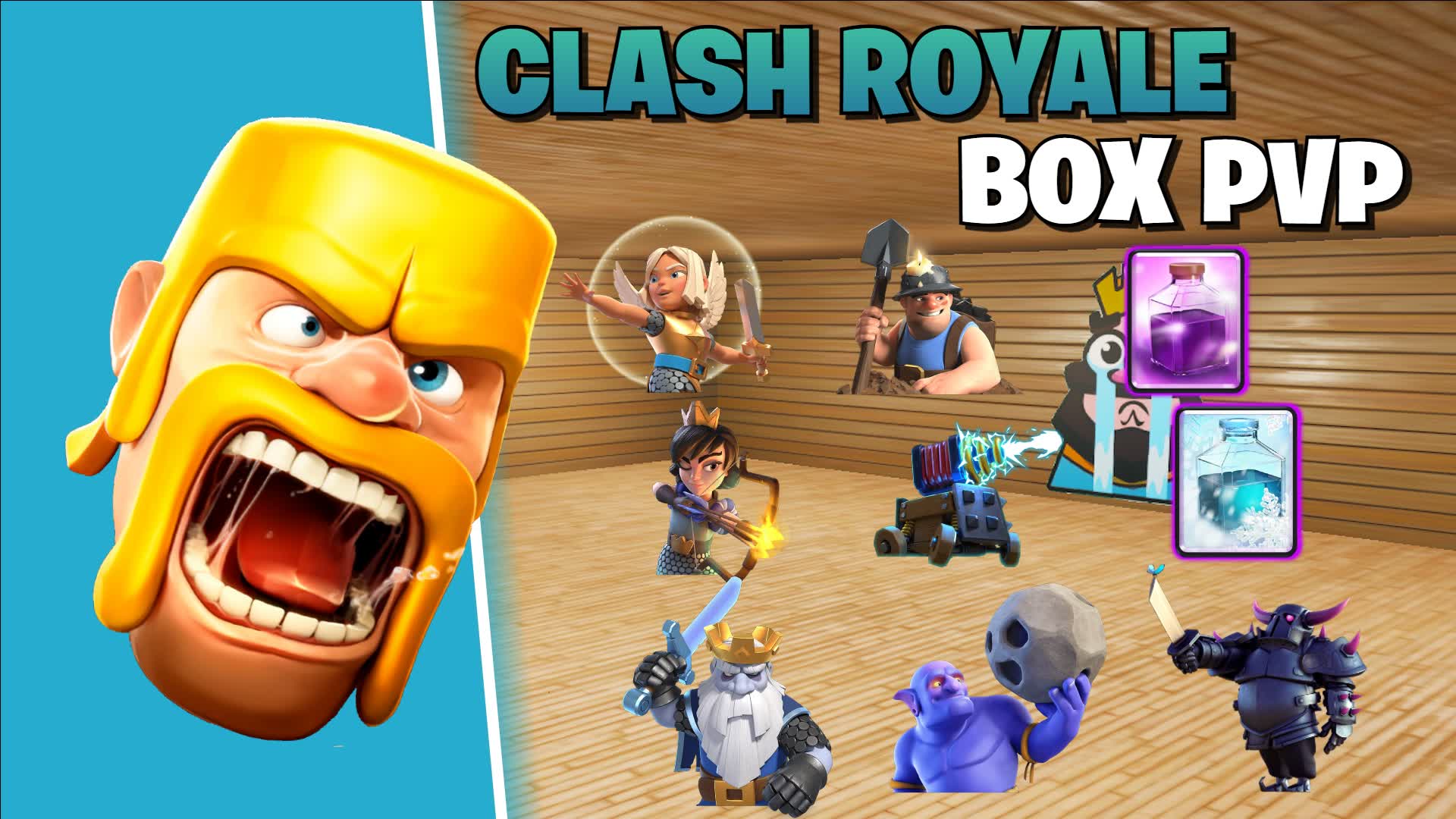 Clash Royale Boxfight pvp [ airok ] – Fortnite Creative Map Code