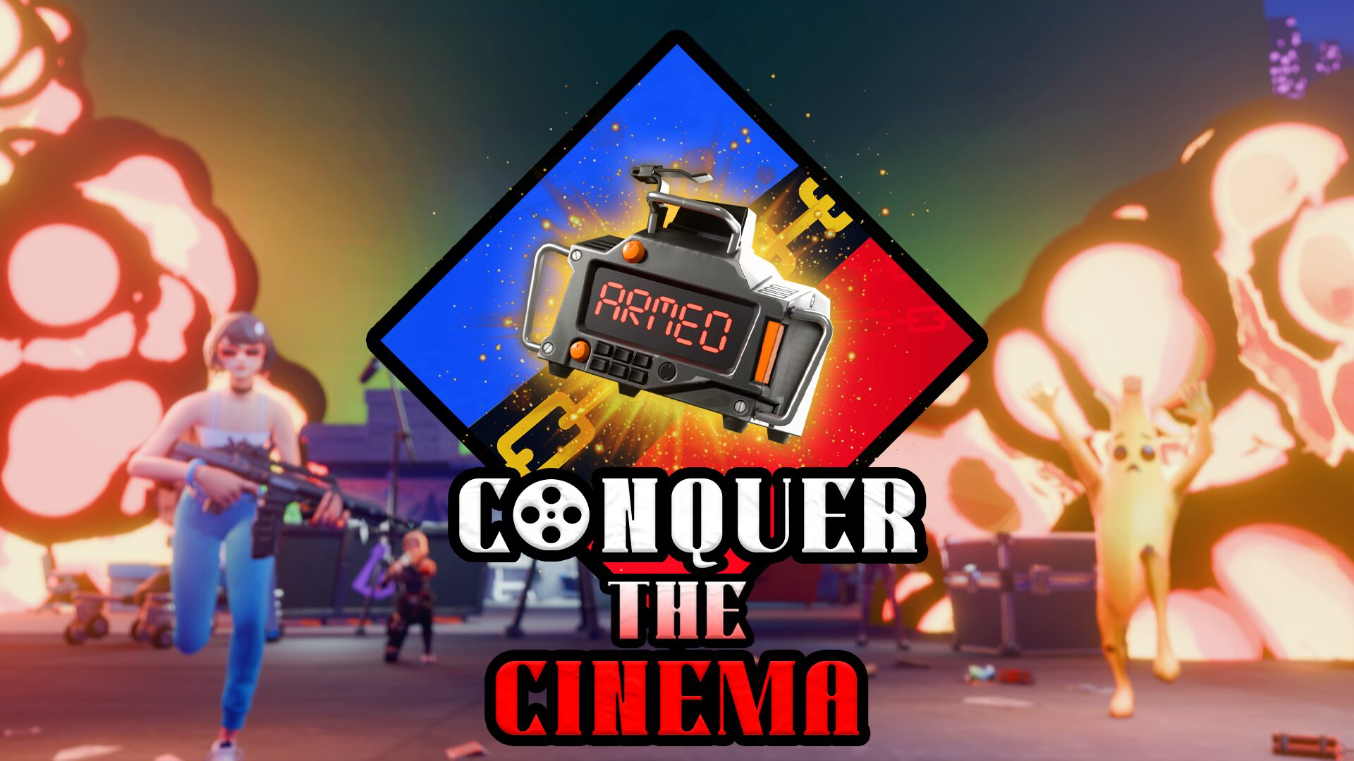 CONQUER THE CINEMA🎥 [ ard ] – Fortnite Creative Map Code