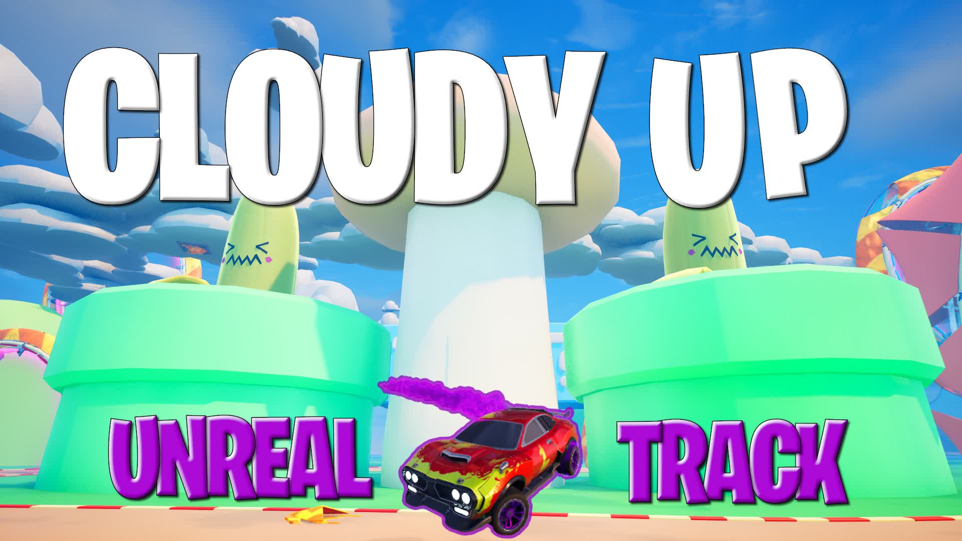 CLOUDY UP ☁️ Unreal Level Track ⭐⭐⭐⭐⭐ [ pizzo ] – Fortnite Creative Map Code