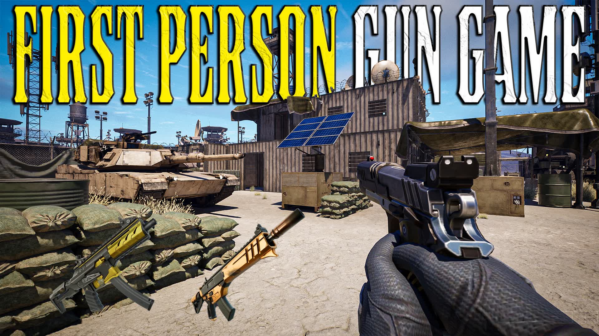 FIRST PERSON GUN GAME DESERT FURY [ jsfilmz ] – Fortnite Creative Map Code