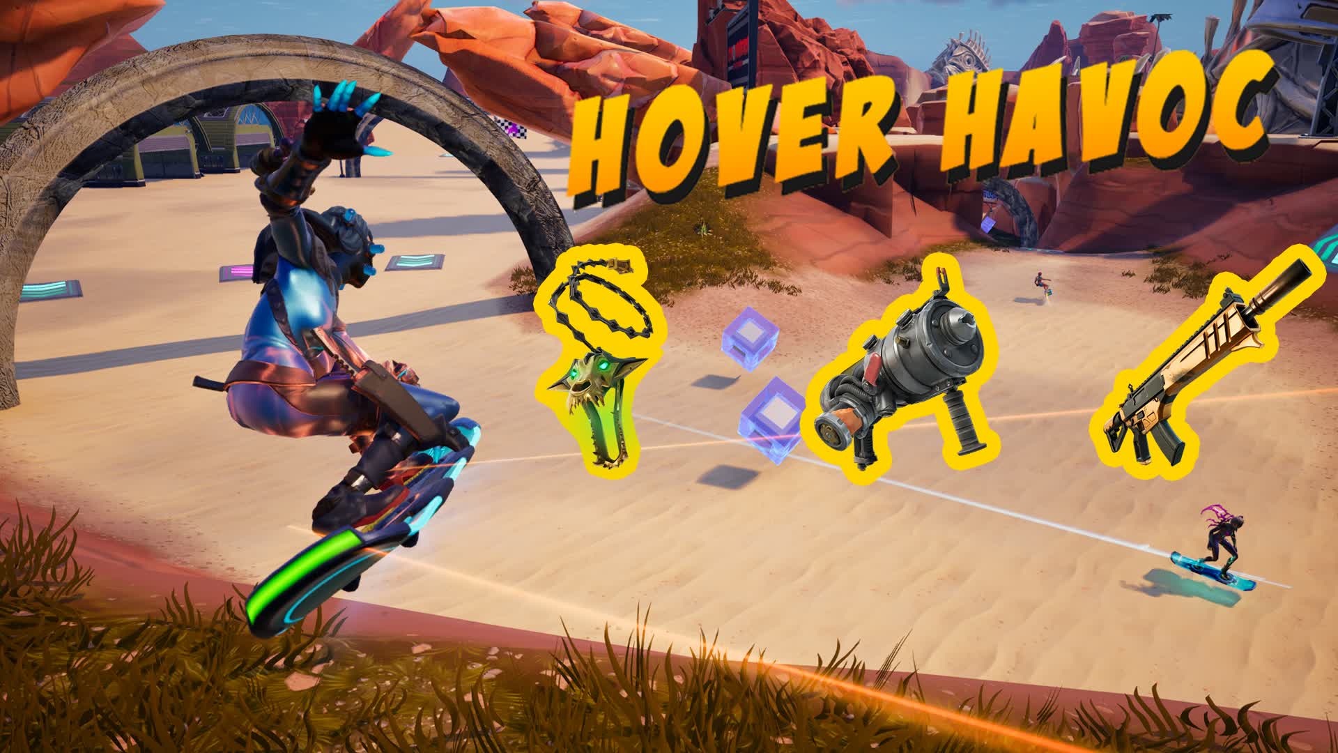 Hover Havoc [ wetselsoftware ] – Fortnite Creative Map Code