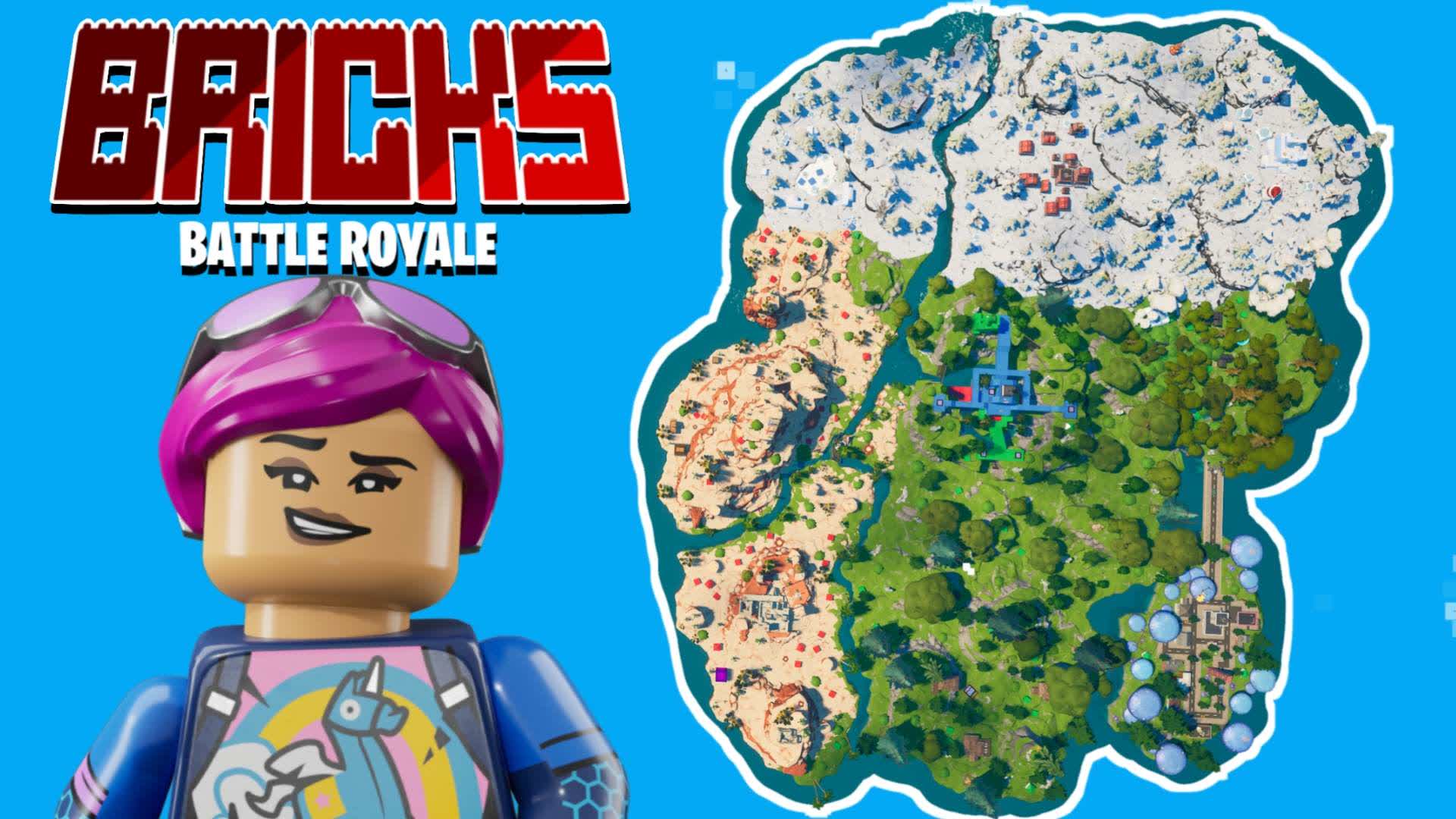 BRICK ROYALE [ jr21 ] – Fortnite Creative Map Code