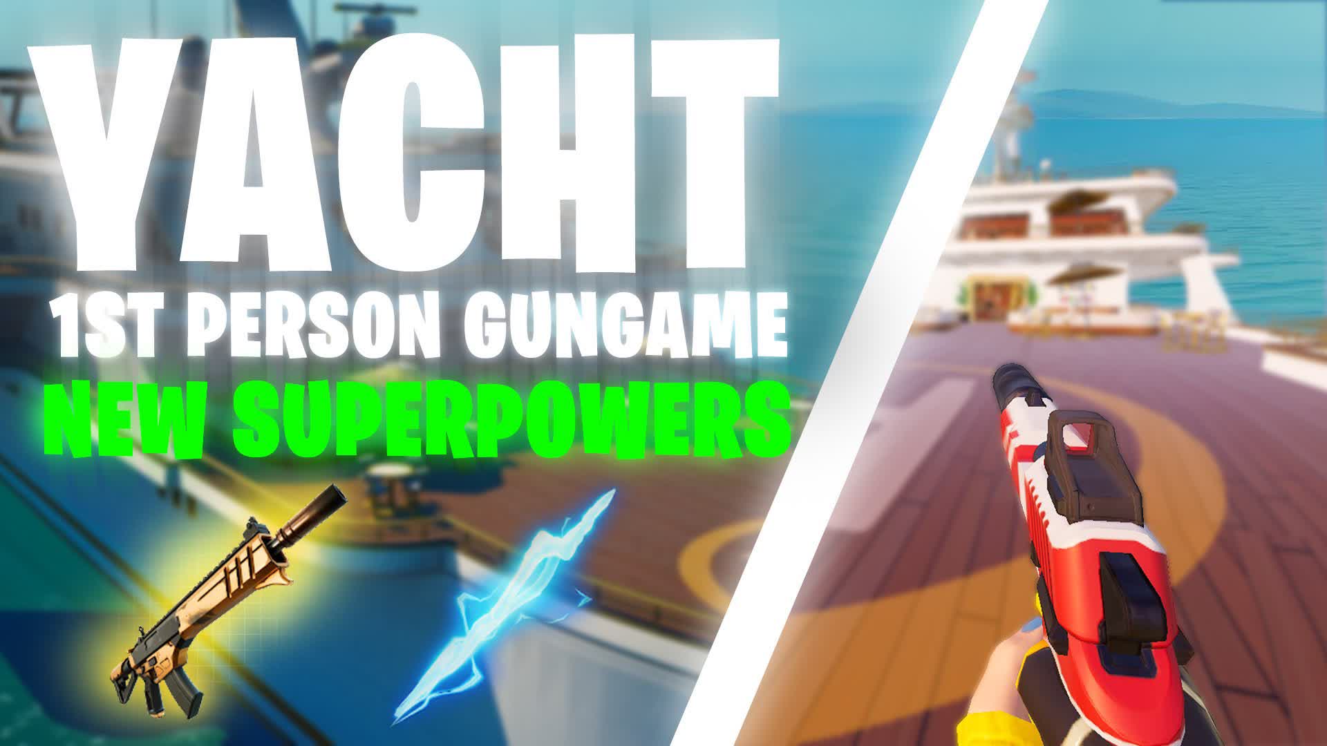First Person Yacht Gun Game [ natemercks ] – Fortnite Creative Map Code