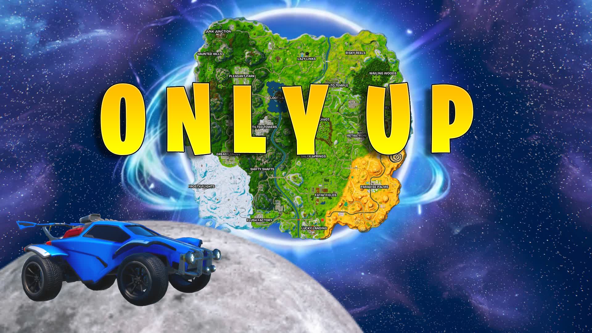 Only Up - Rocket Racing CHAPTER 1 [ pablomegagatoyt ] – Fortnite Creative Map Code