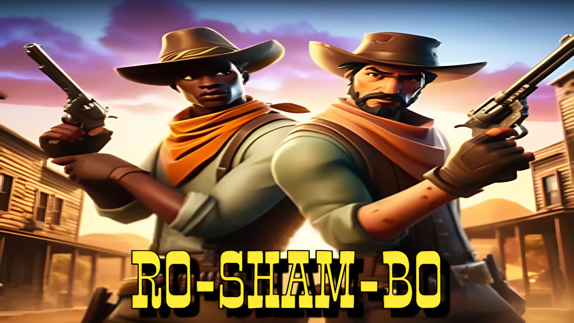 Ro Sham Bo- Western [ zaffiro_games ] – Fortnite Creative Map Code