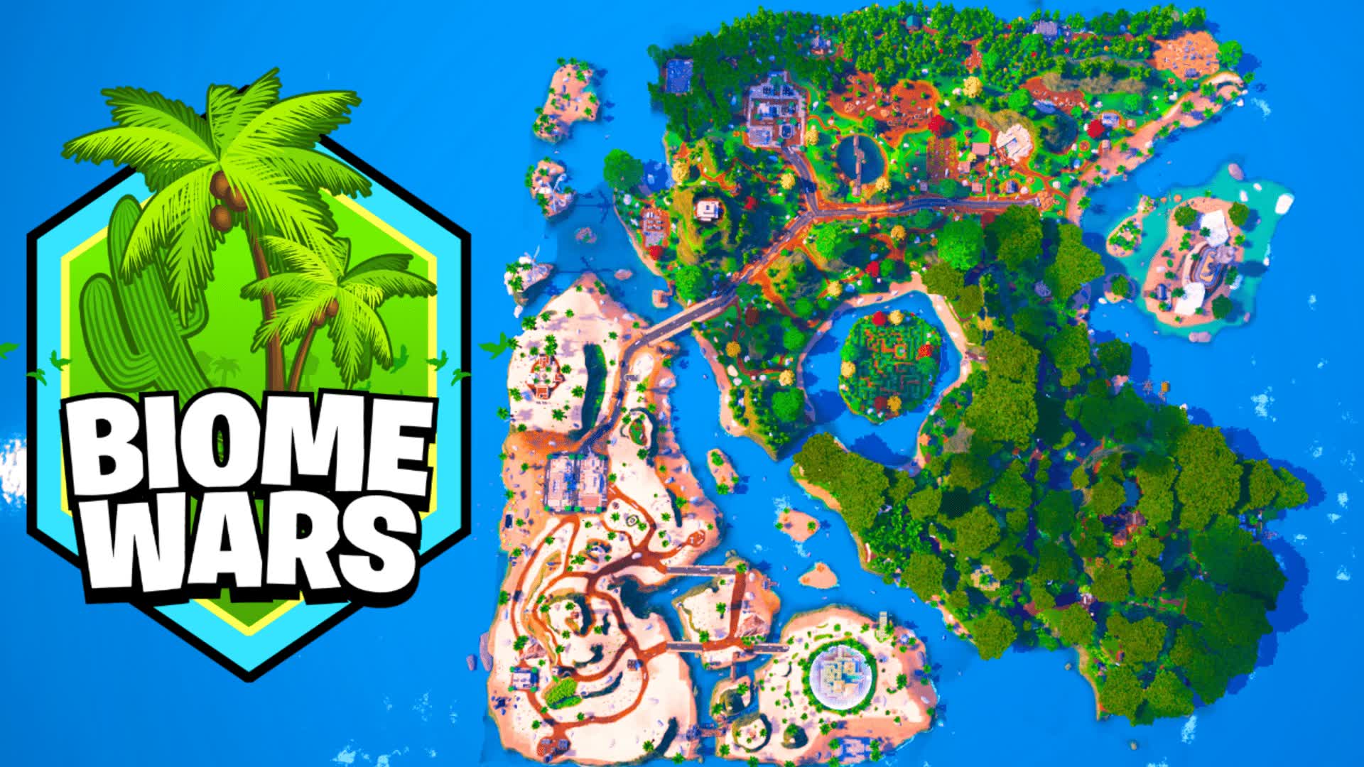 BIOME WARS [ brandibuilds ] – Fortnite Creative Map Code