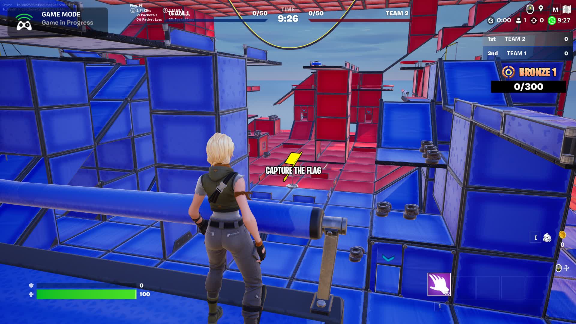 🚩CAPTURE THE UNIFLAG🔴🔵 RED VS BLUE [ eiff ] – Fortnite Creative Map Code
