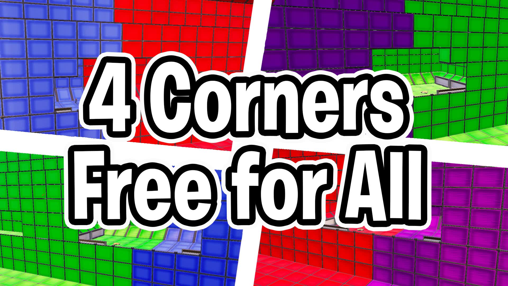 4 Corners FREE_FOR_ALL [ Cropsz ] – Fortnite Creative Map Code