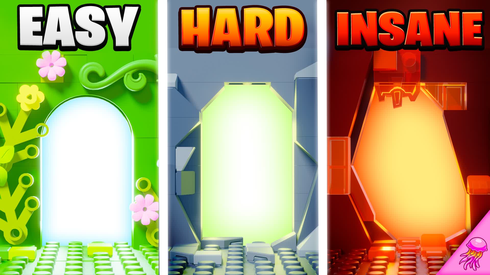 🧩 EASY vs IMPOSSIBLE Escape Room 🔒 [ minigames ] – Fortnite Creative ...