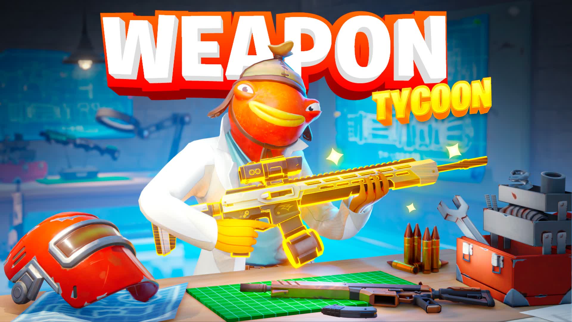 Weapon Tycoon [ creatorscorp ] – Fortnite Creative Map Code