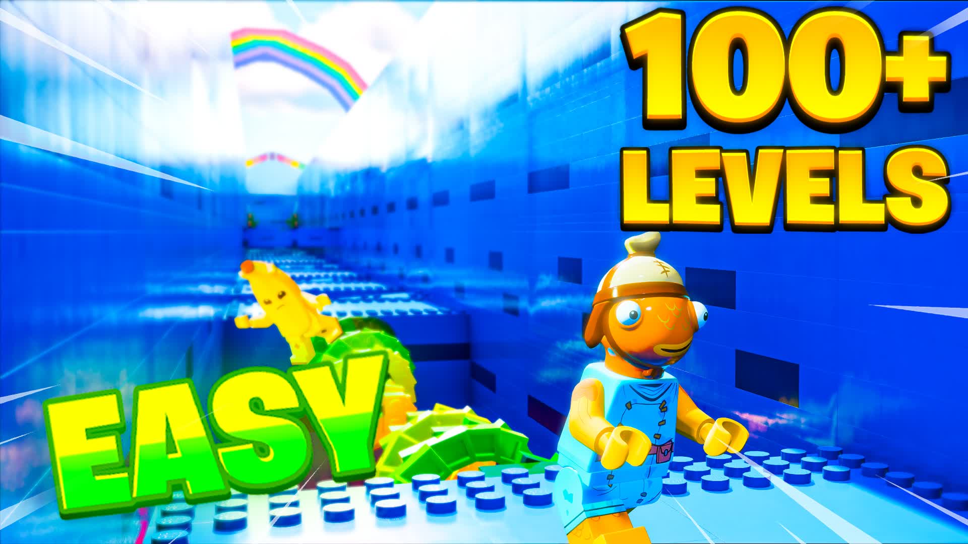 EASY BRICK DEATHRUN [ yurii ] – Fortnite Creative Map Code