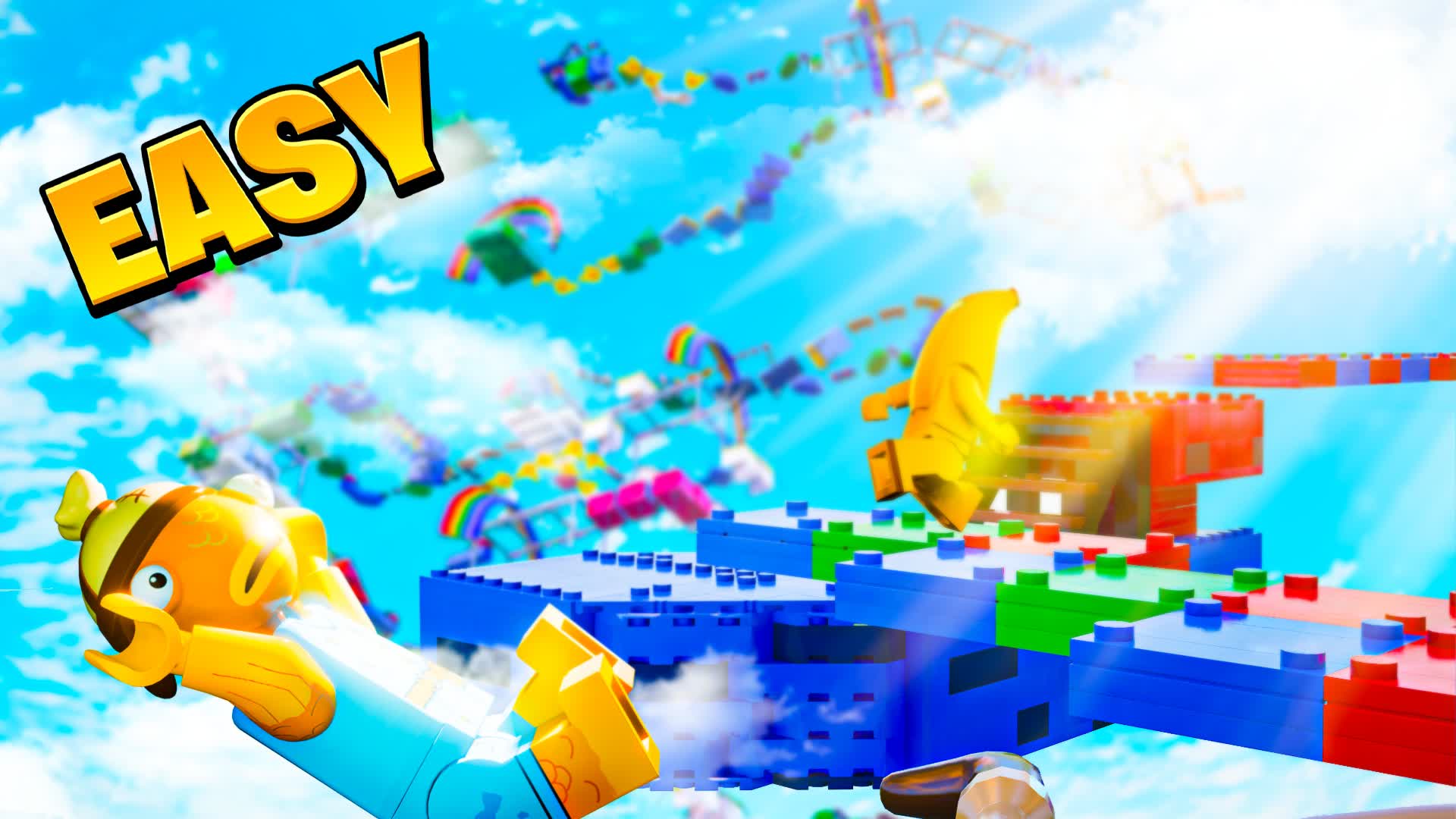 Easy Brick Obby [ yurii ] – Fortnite Creative Map Code