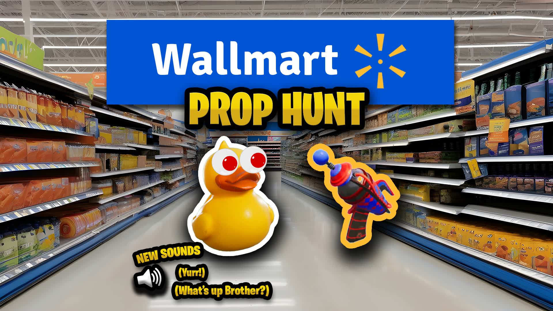 WALLMART PROP HUNT 🛒 [ leelin ] – Fortnite Creative Map Code