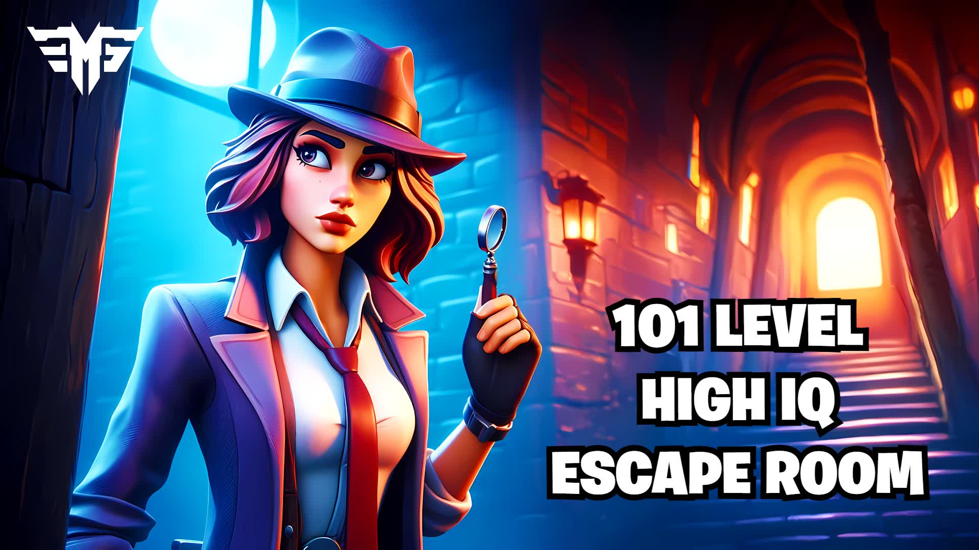 101 LEVEL HIGH IQ ESCAPE ROOM [ emg ] – Fortnite Creative Map Code