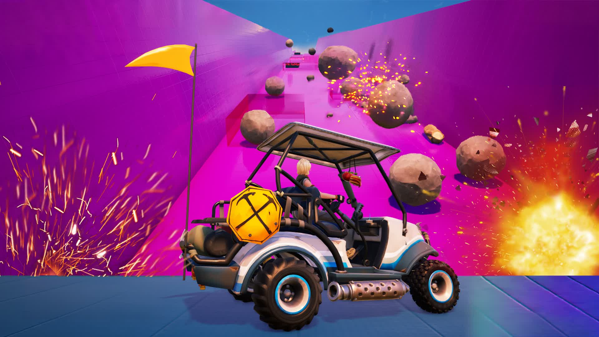 Cars Danger Ramp [ pugtatogames ] – Fortnite Creative Map Code