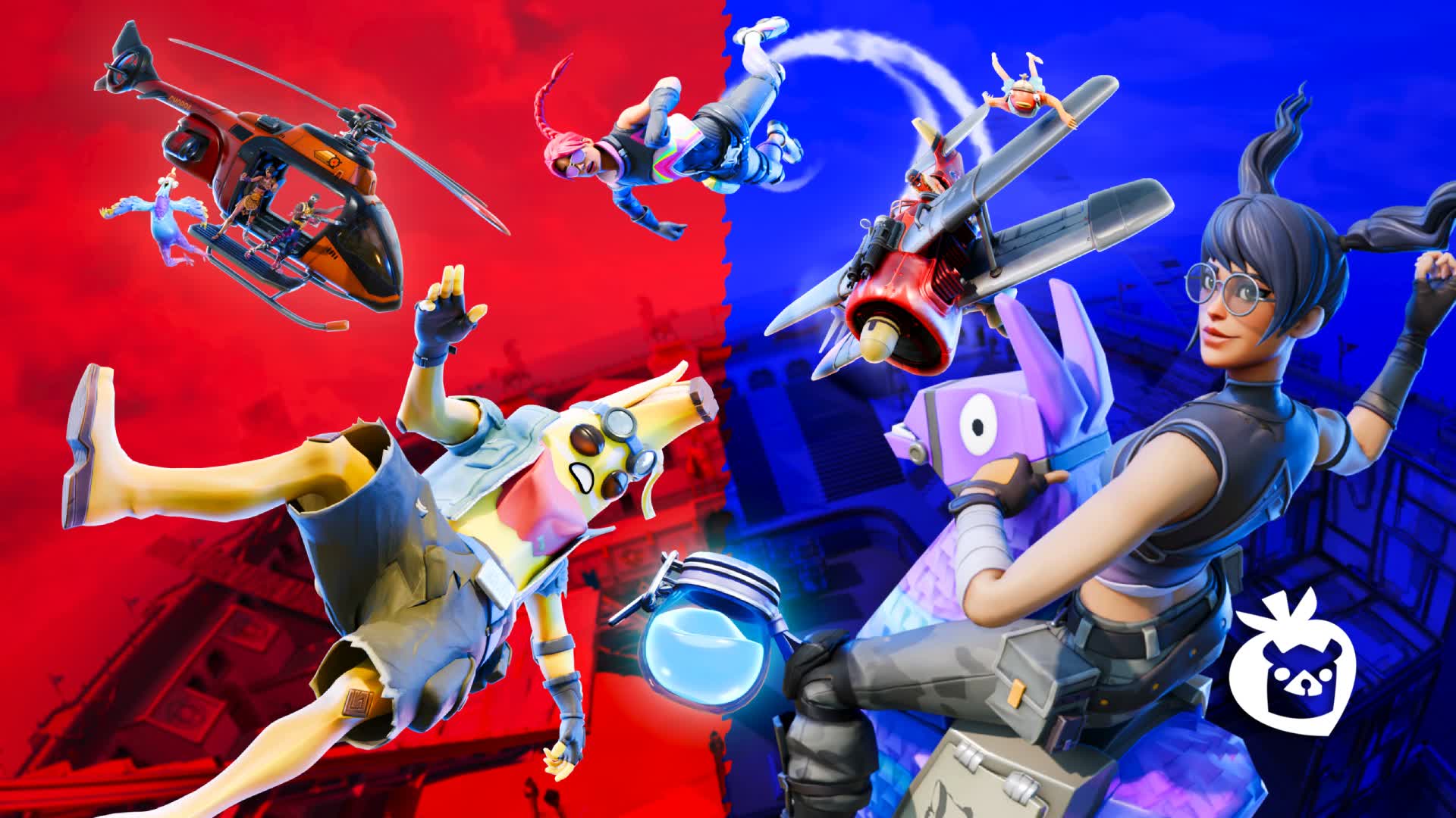 RED VS BLUE - GLADIATOR PIT [ madewithjam ] – Fortnite Creative Map Code