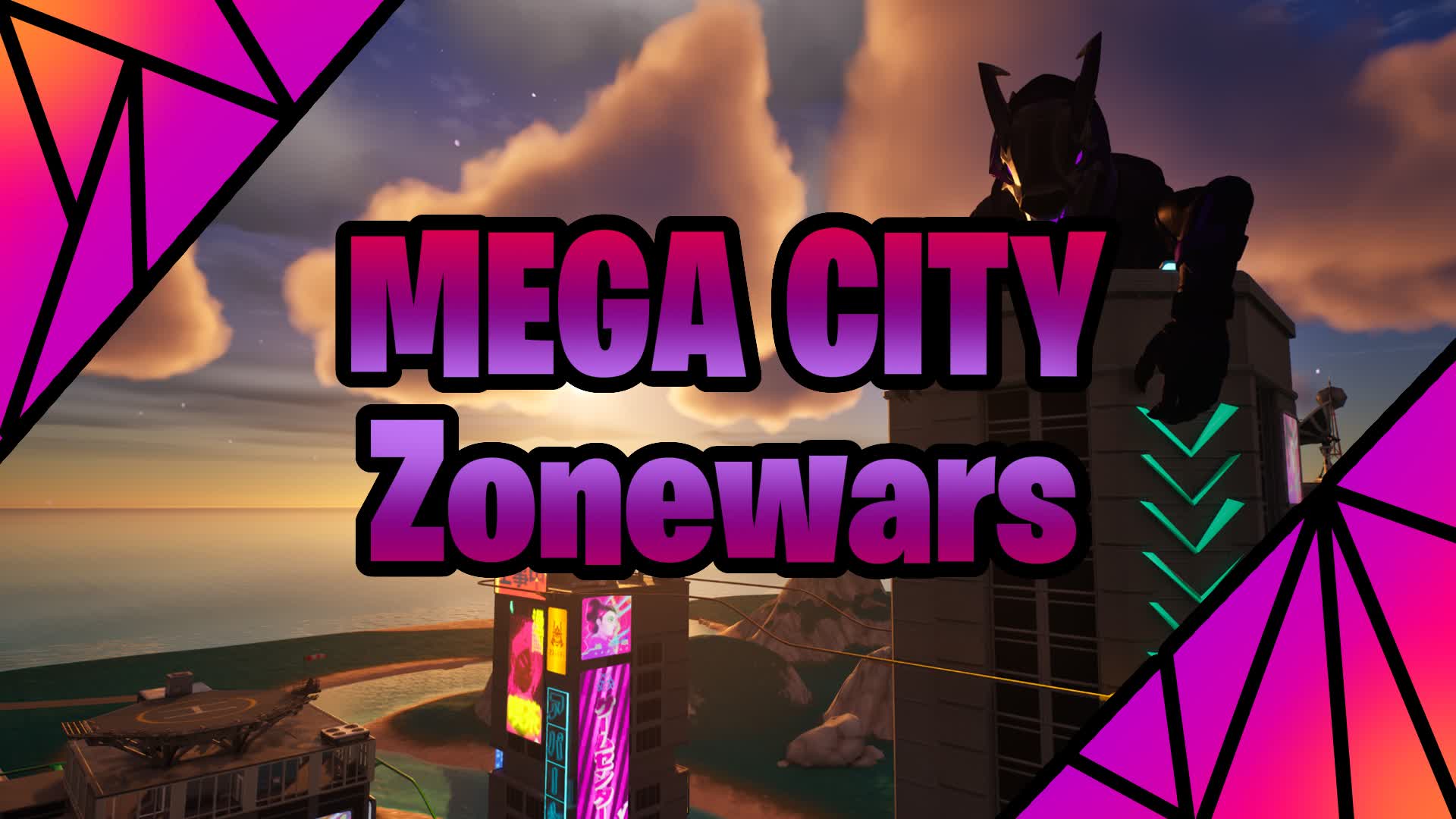 MEGA CITY Zonewars [ fortillagames ] – Fortnite Creative Map Code