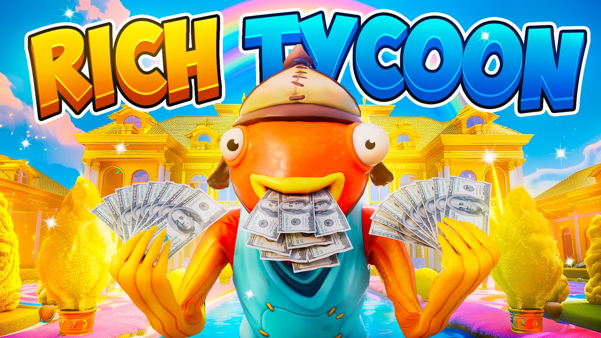 Rich Tycoon 💵 [ lejonen ] – Fortnite Creative Map Code