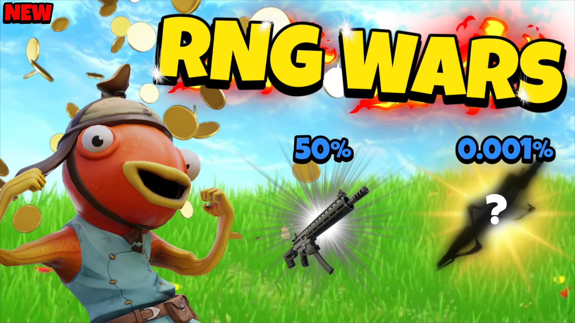 RNG Wars [ ggbilly ] – Fortnite Creative Map Code