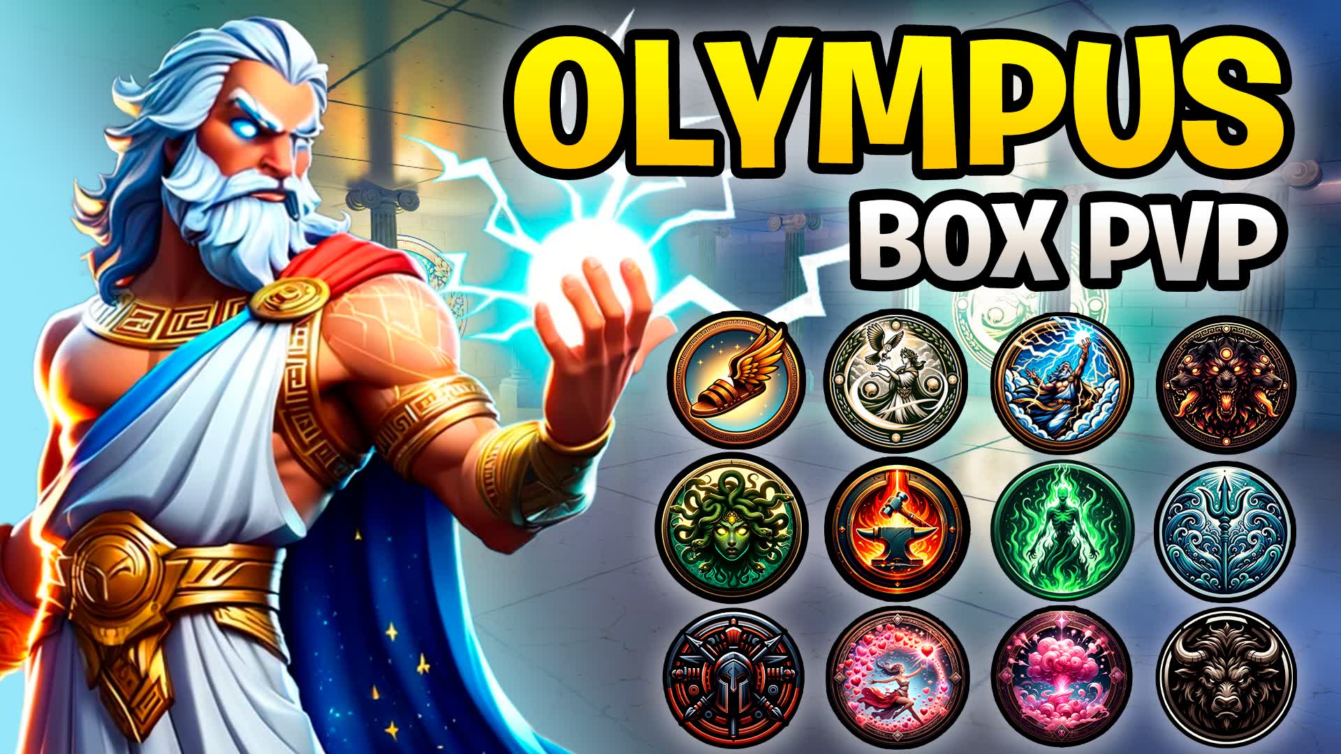 GODS BOX PVP 📦 [ pixelhunters ] – Fortnite Creative Map Code