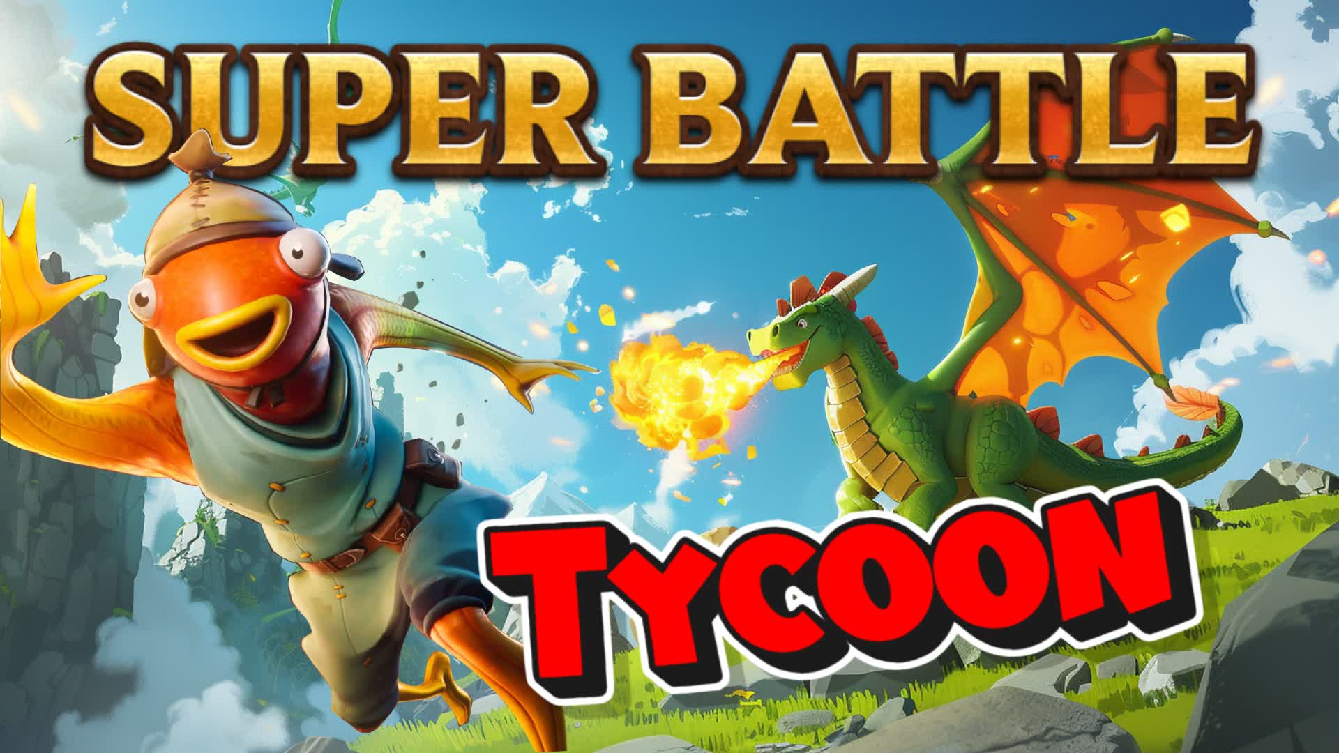 SUPER BATTLE TYCOON [ happygames ] – Fortnite Creative Map Code