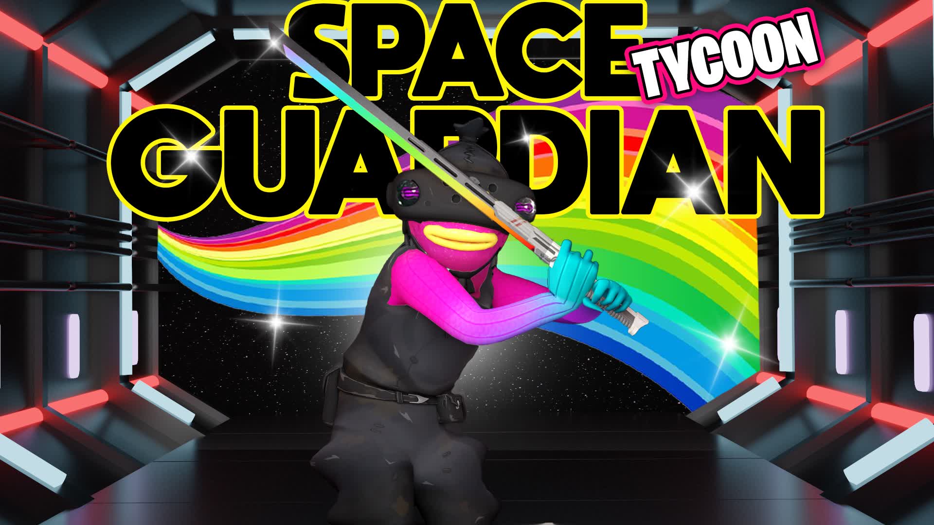 SPACE GUARDIAN TYCOON 🌌 [ octago ] – Fortnite Creative Map Code