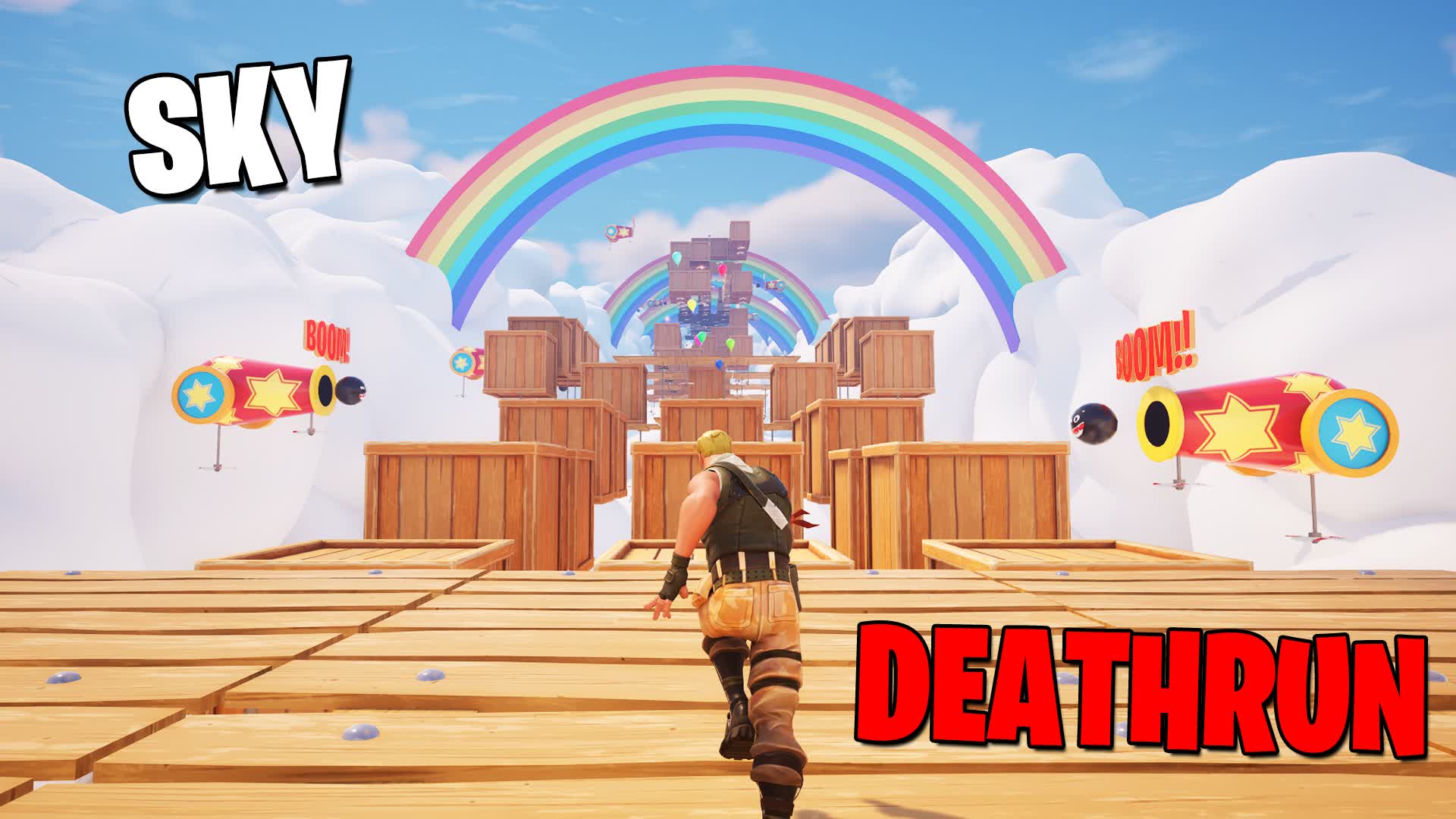 SKY DEATHRUN [ gentleman_studio ] – Fortnite Creative Map Code