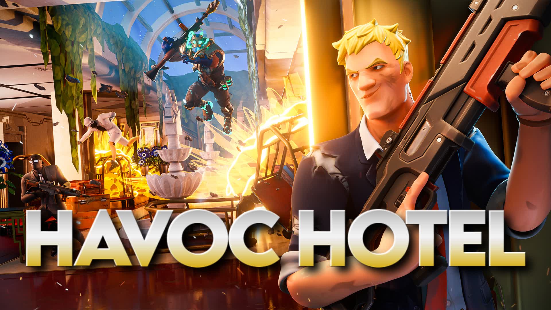 HAVOC HOTEL [ROGUELIKE] [ teracreators ] – Fortnite Creative Map Code