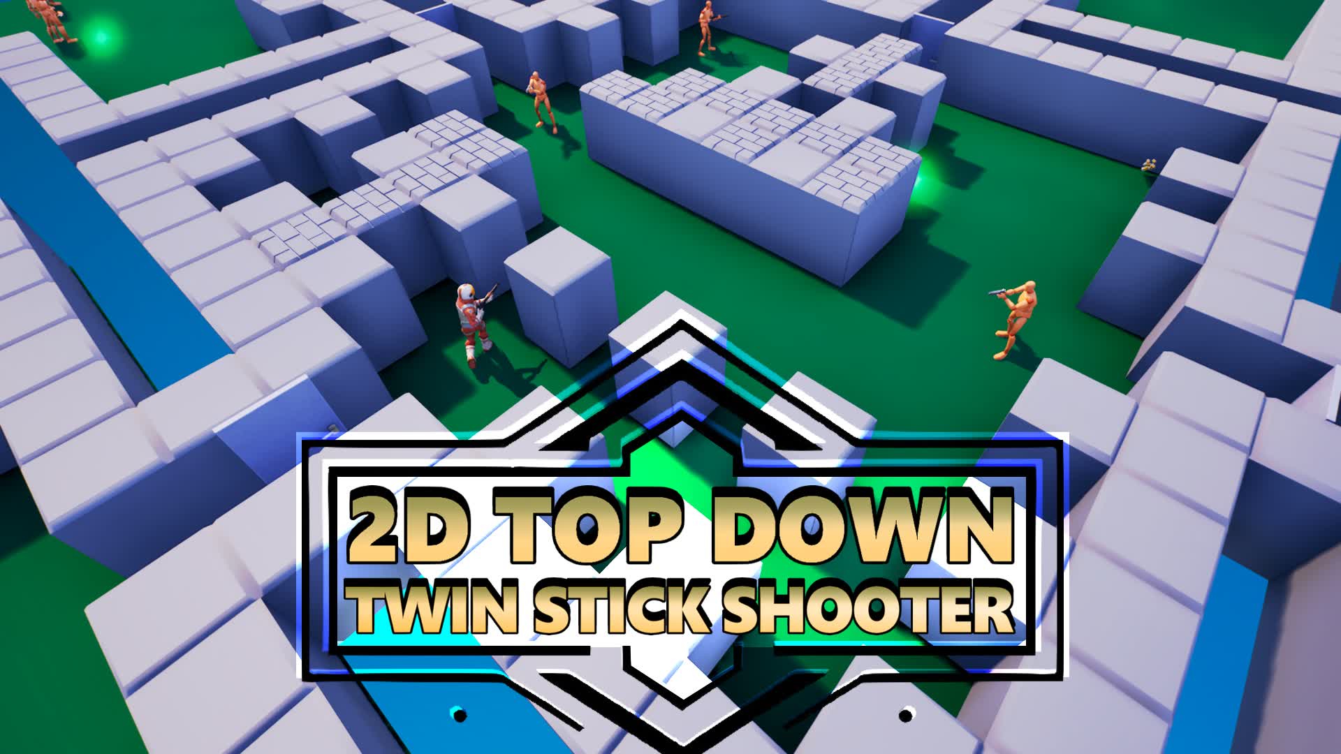 2D Top Down Twin Stick Shooter [ shawk ] – Fortnite Creative Map Code