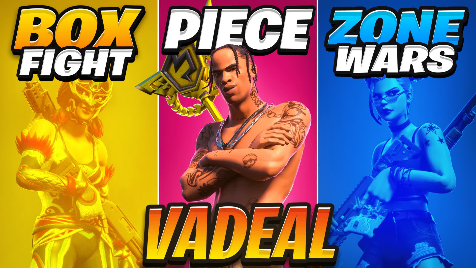 👑 VADEAL INFINITE FFA [ vadeal ] – Fortnite Creative Map Code