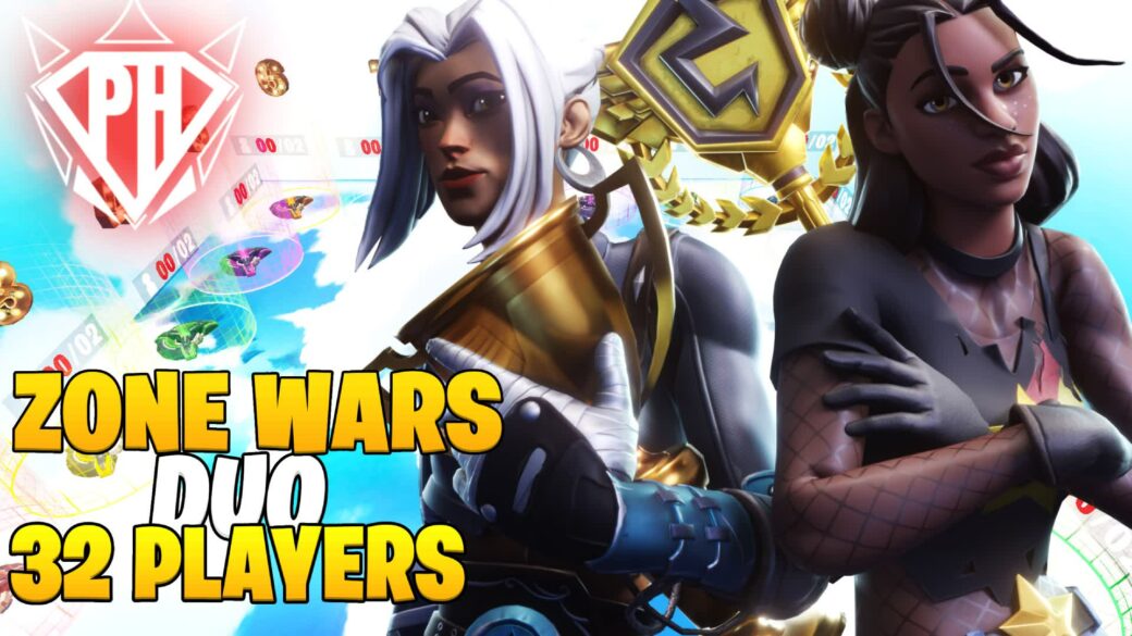 32 DUO ZONE WARS [ papaheroo ] – Fortnite Creative Map Code