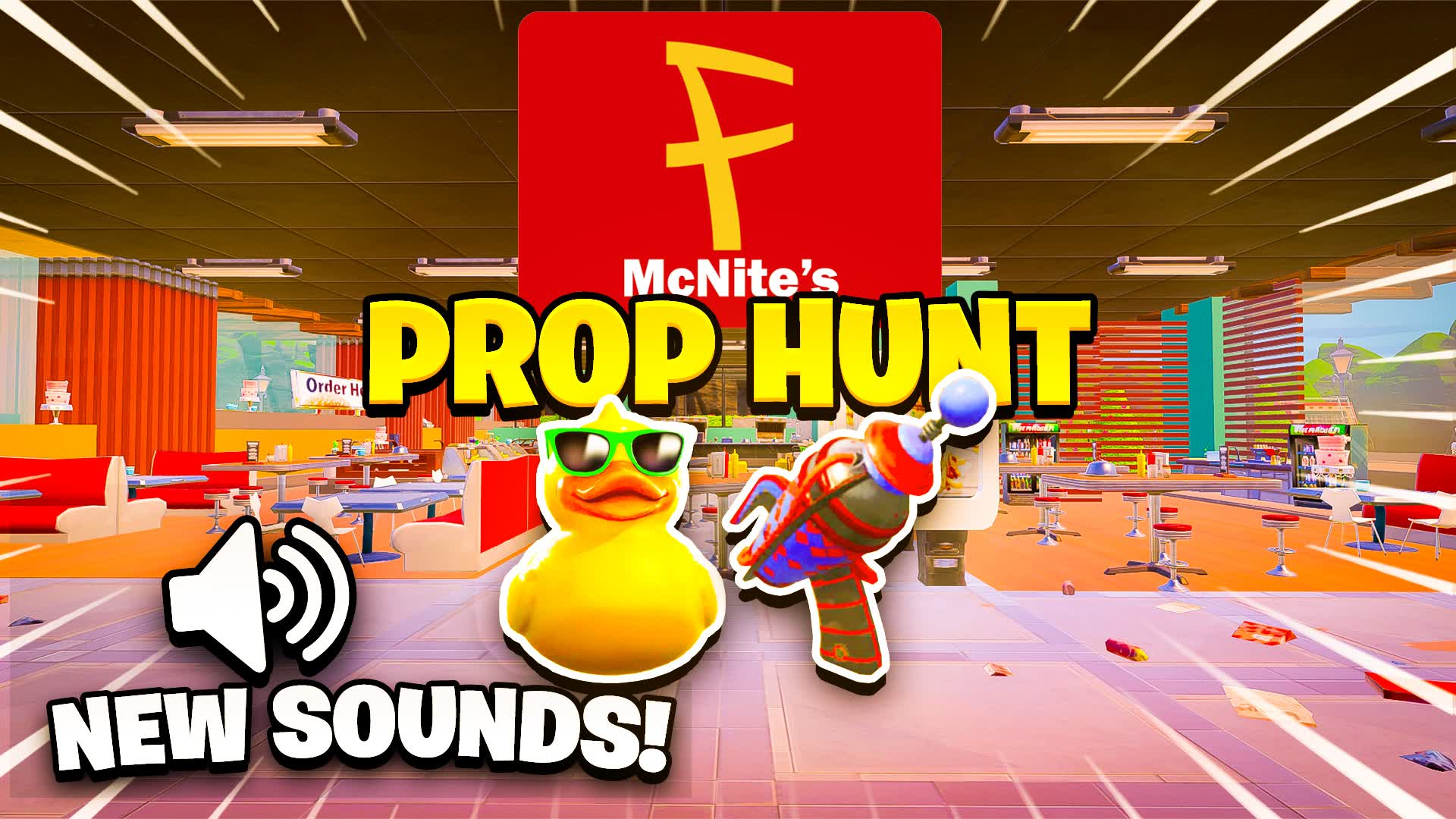 MCNITE'S PROP HUNT 🍔 [ manucdn ] – Fortnite Creative Map Code