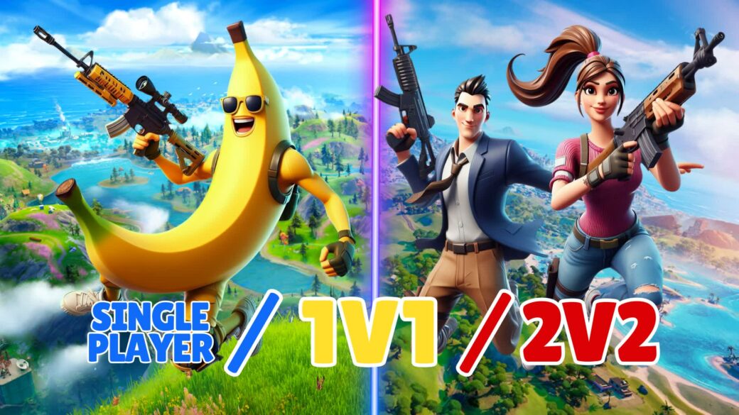 Fishstick vs Peely [ quadzadzo ] – Fortnite Creative Map Code