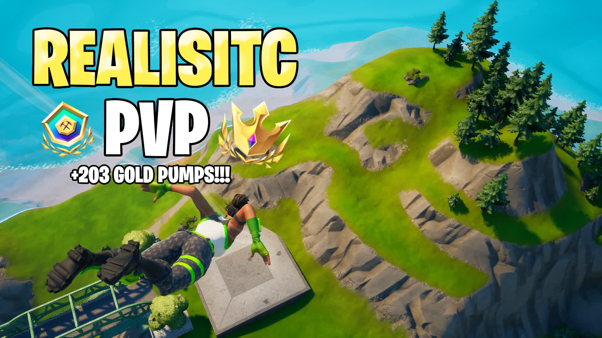 REALISTIC PVP ARENA 🏆 [ tne_altitude ] – Fortnite Creative Map Code