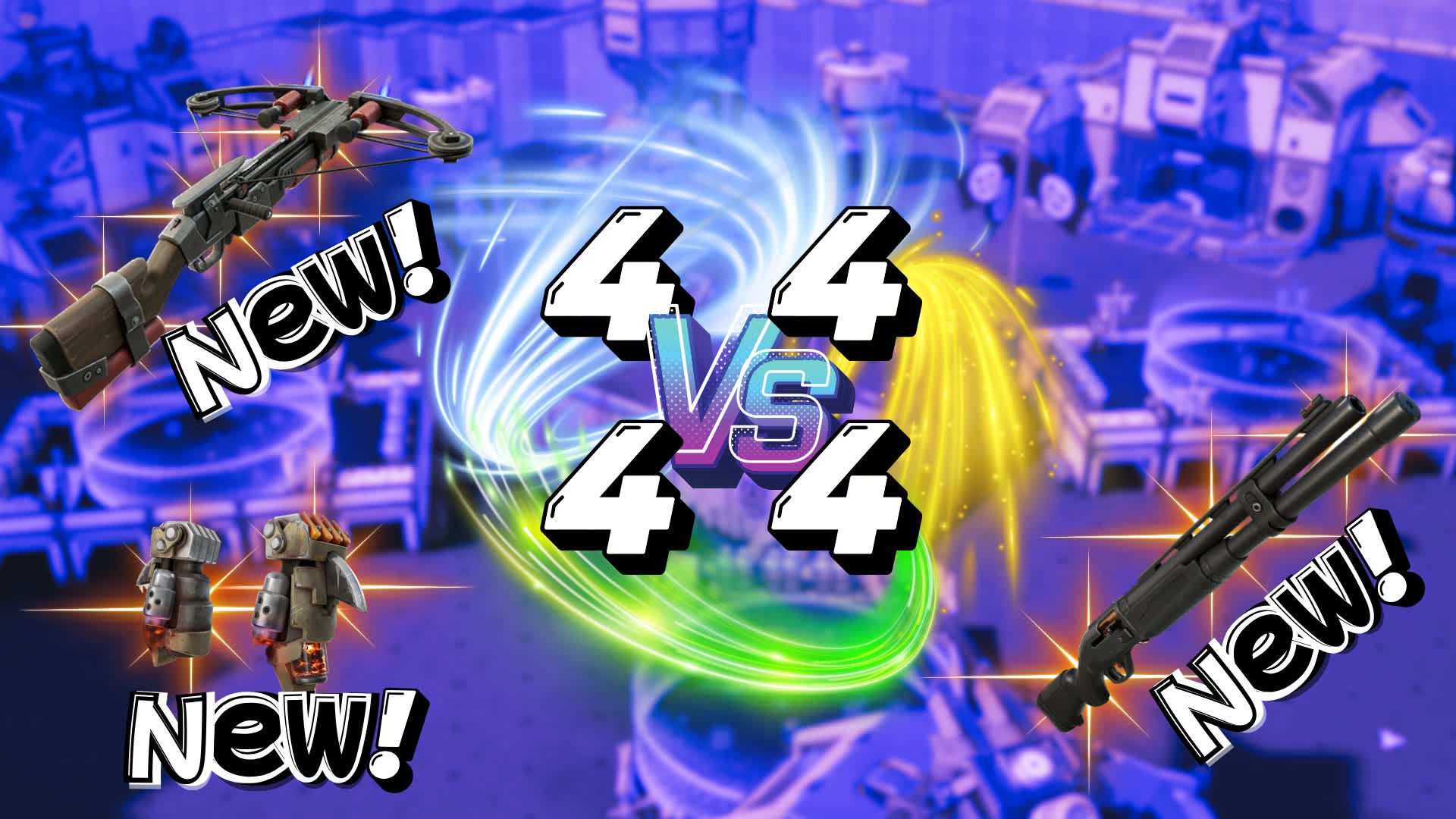 4x4 BATTLE🚩 [ bisppo ] – Fortnite Creative Map Code