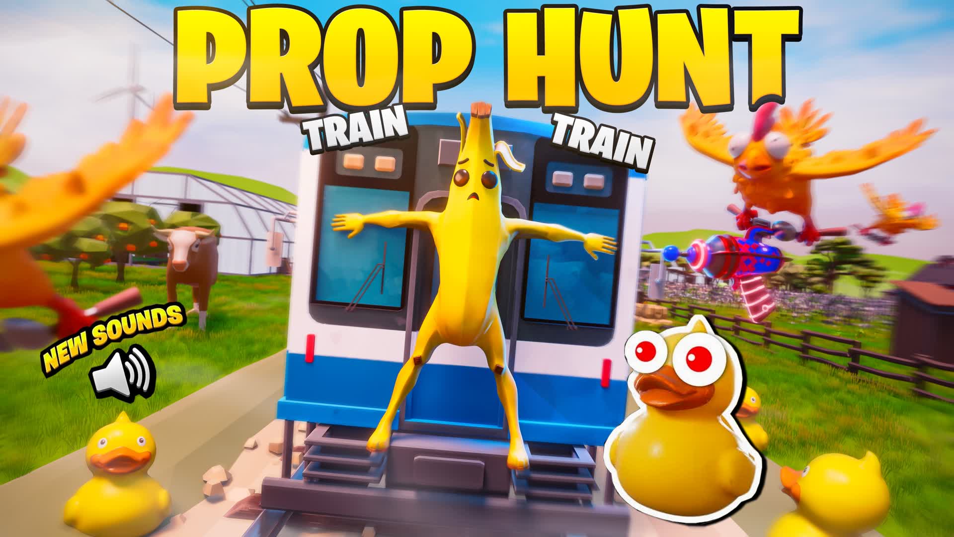 Train - Prophunt [ Marablind ] – Fortnite Creative Map Code