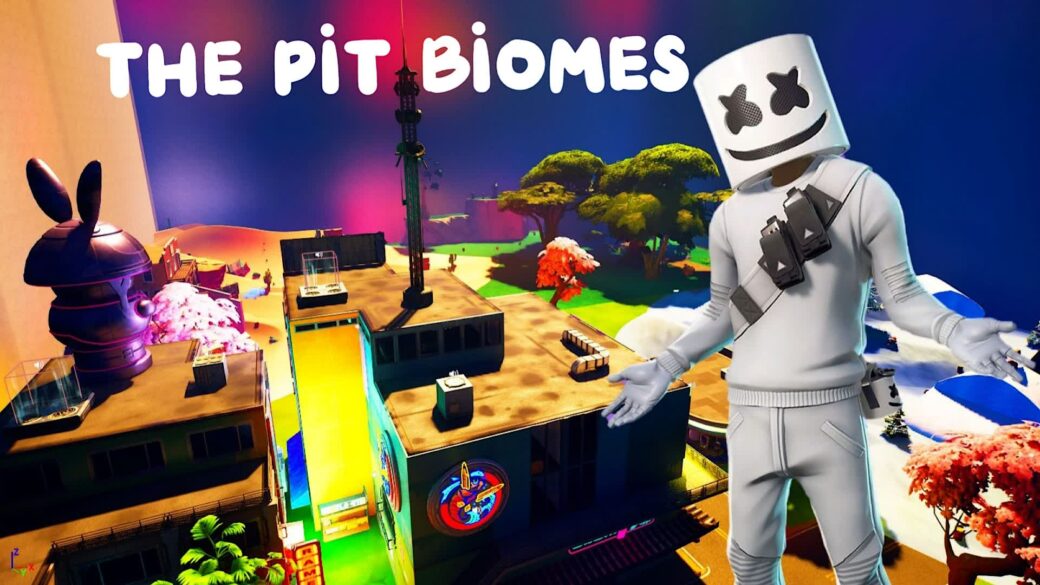 THE PIT - BIOMES FREE FOR ALL [ coolcat5656 ] – Fortnite Creative Map Code