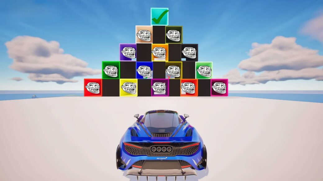 TROLL RACE ONE CHECKPOINT [ modzz_giovyx ] – Fortnite Creative Map Code