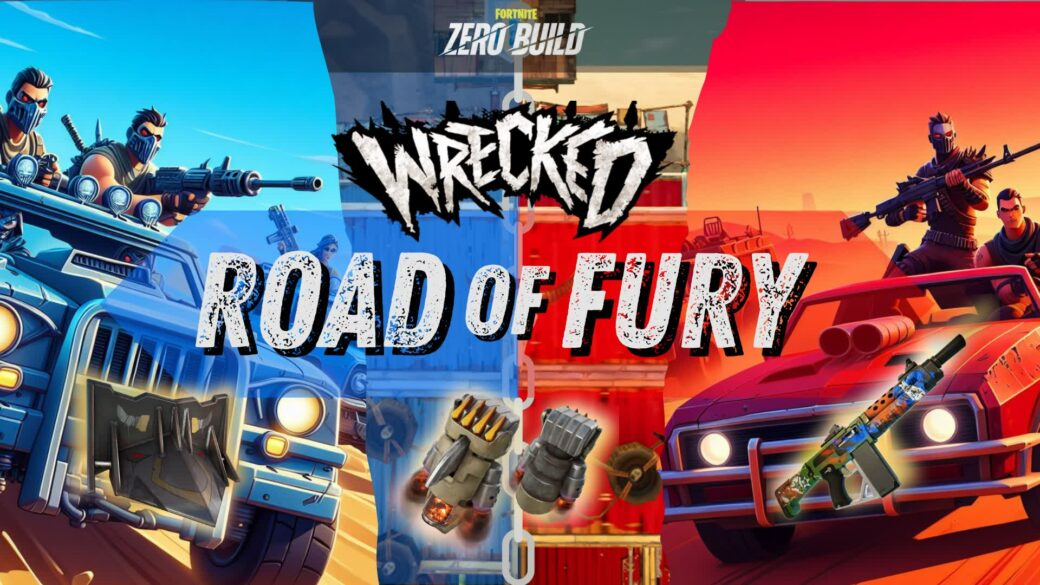 WRECKED RED VS BLUE ROAD OF FURY [ bonesint ] – Fortnite Creative Map Code