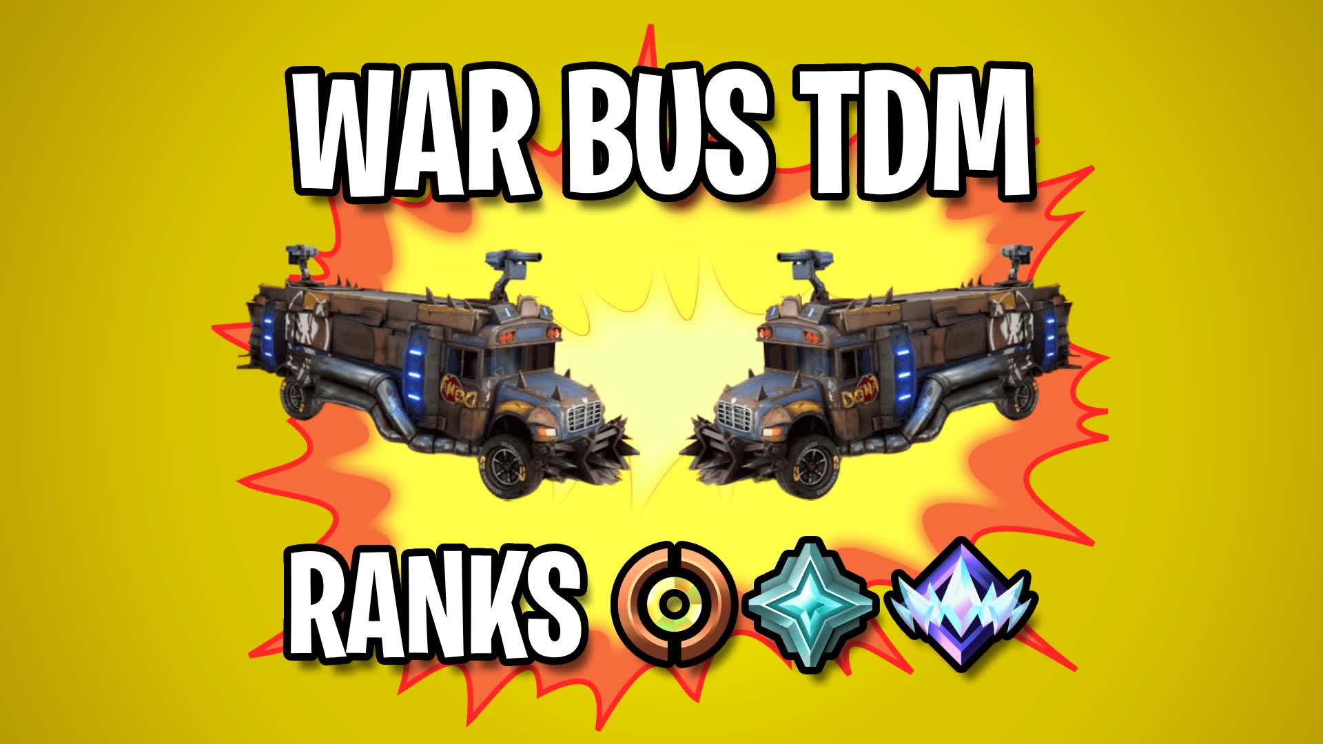 WAR BUS TDM 🚌 [ cros ] – Fortnite Creative Map Code