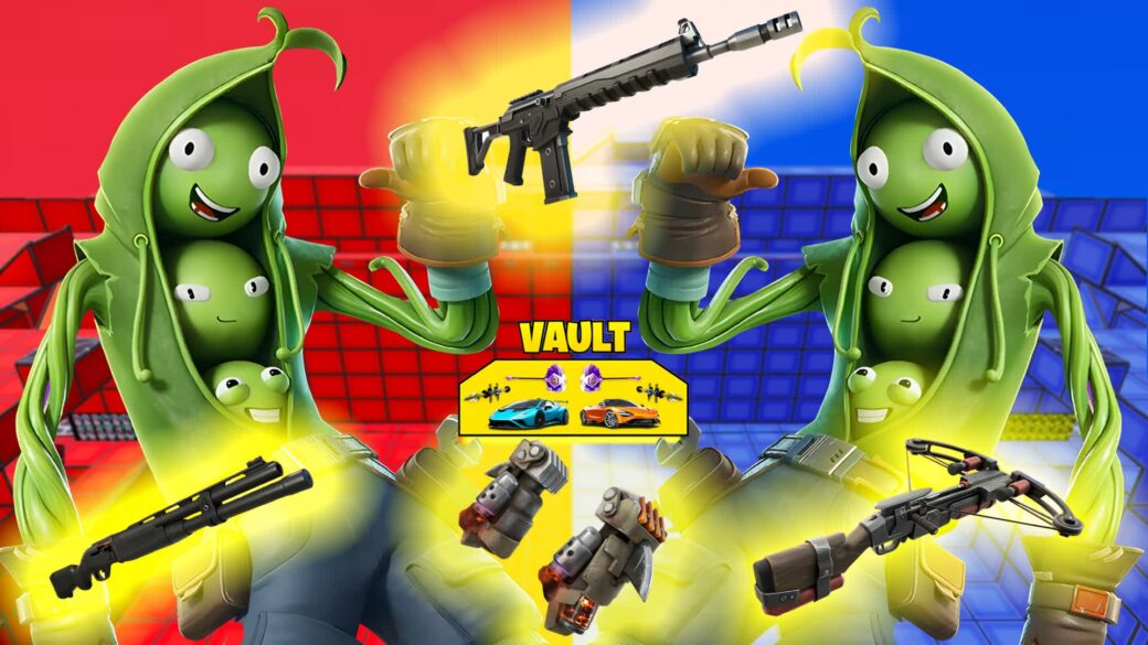 SUPER RED VS BLUE GUN GAME HERO 🔴🔵 [ yt-wdgamer_8 ] – Fortnite Creative Map Code