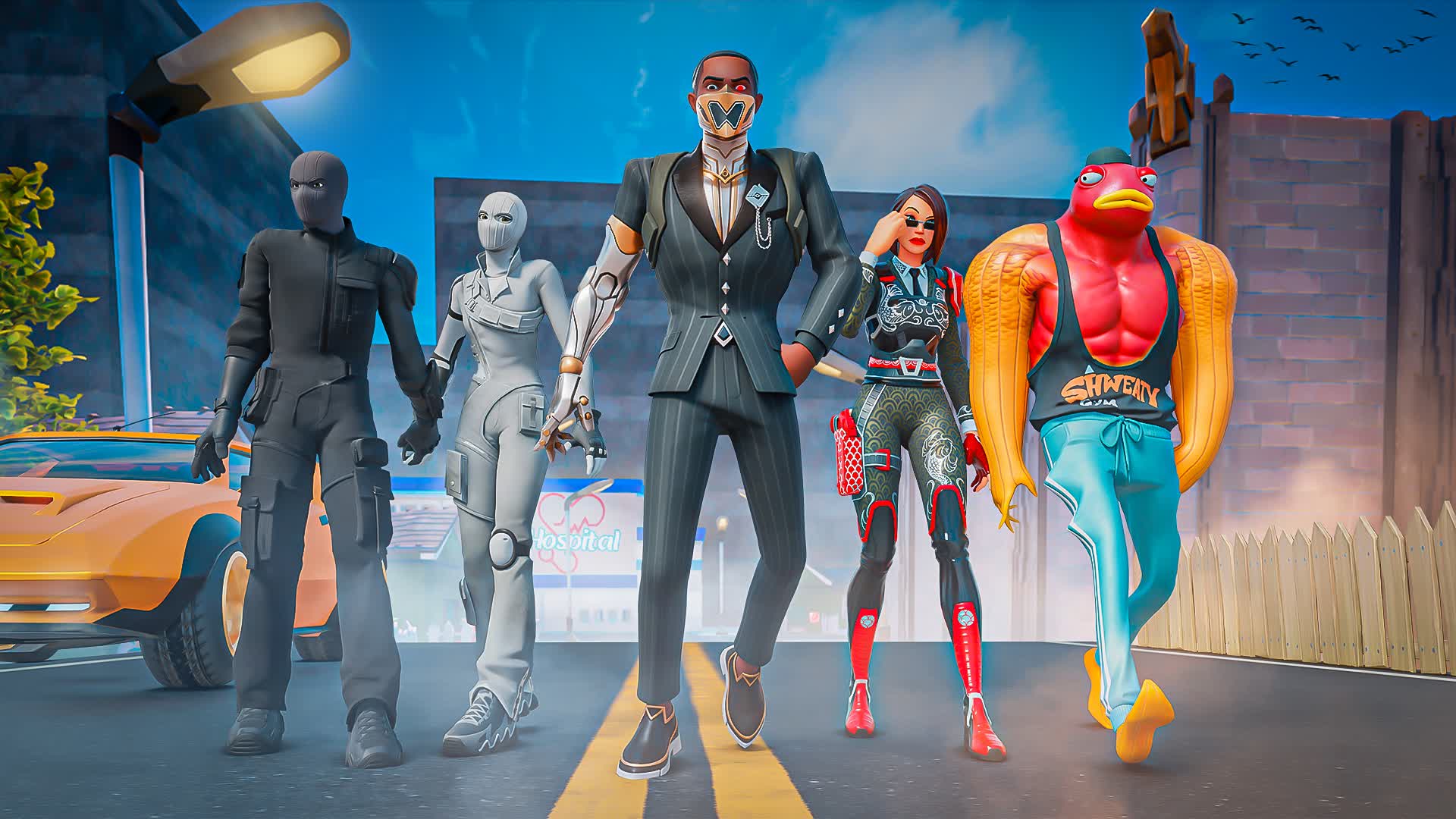 THE HOOD الحي [ funteam ] – Fortnite Creative Map Code