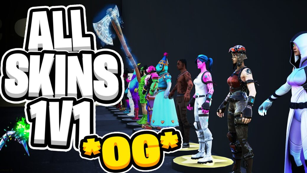 ALL SKINS 1V1 [ walcoky ] – Fortnite Creative Map Code
