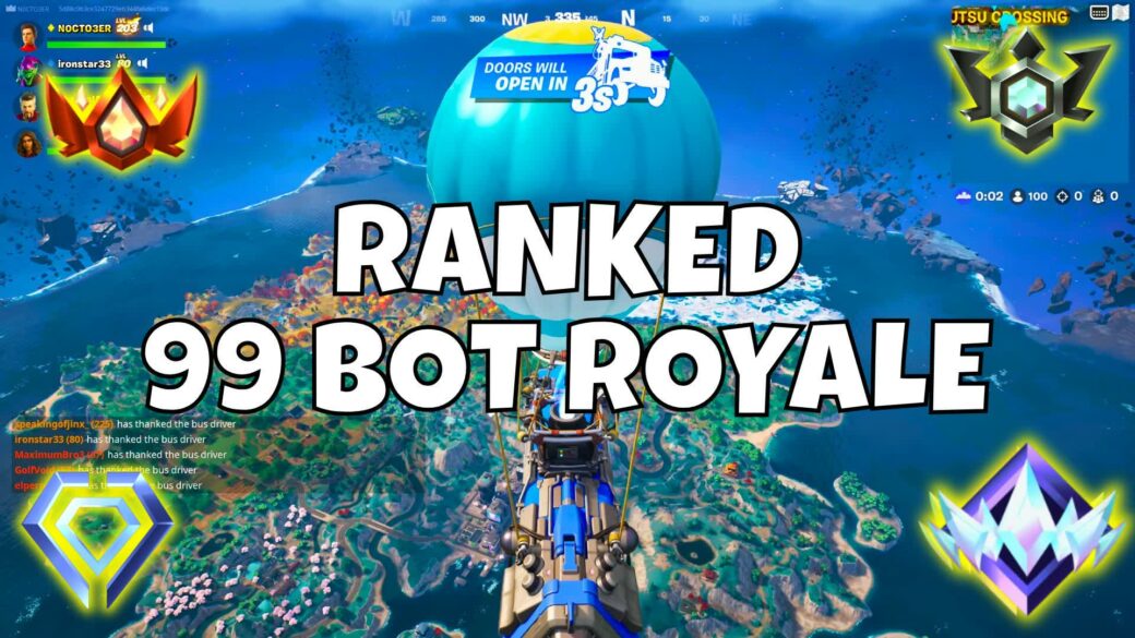 RANKED CHAPTER 5 99 BOT [BATTLE ROYALE] [ wail ] – Fortnite Creative ...
