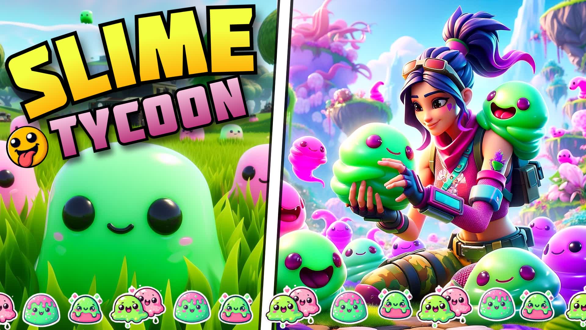 Slime Tycoon [ vtcookie ] – Fortnite Creative Map Code