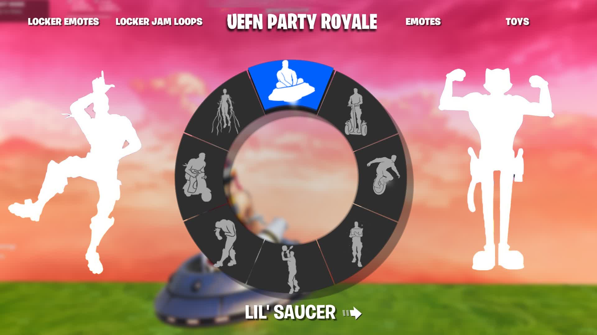 FUN UEFN PARTY ROYALE 🎉 [ yt-wdgamer_8 ] – Fortnite Creative Map Code