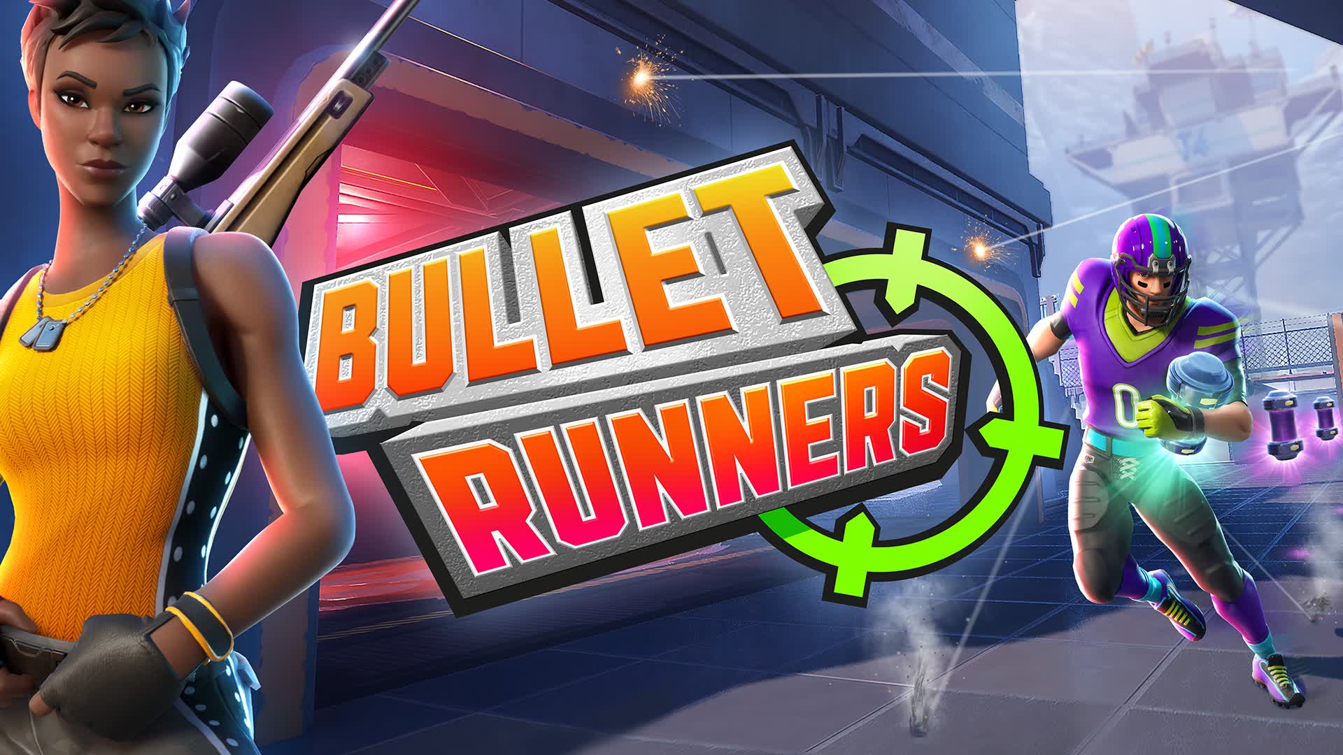 🎯 Bullet Runners 🏃 [ outplayent ] – Fortnite Creative Map Code