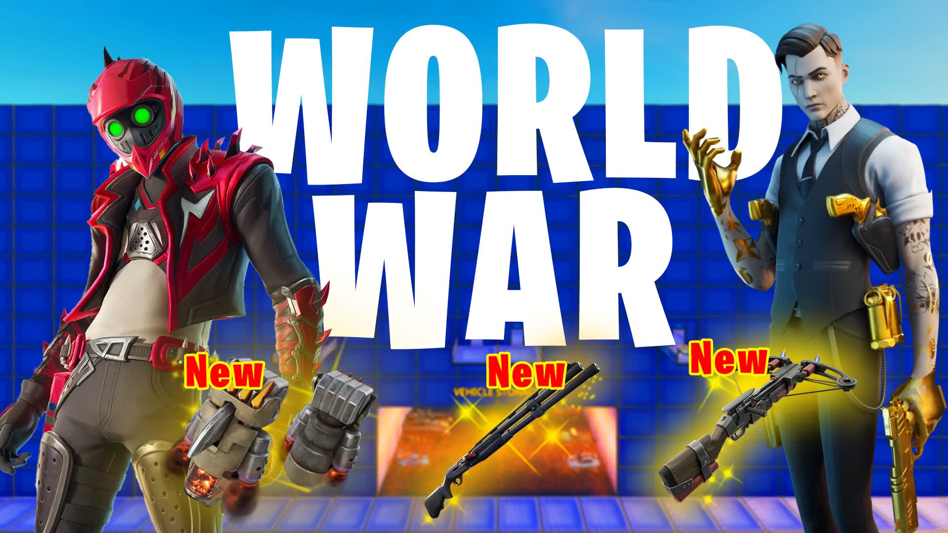 PLAY ALL SKINS 1V1 [ 7amd ] – Fortnite Creative Map Code