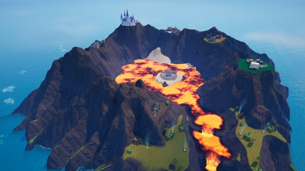 LAVA BATTLE ROYALE [ luney13 ] – Fortnite Creative Map Code