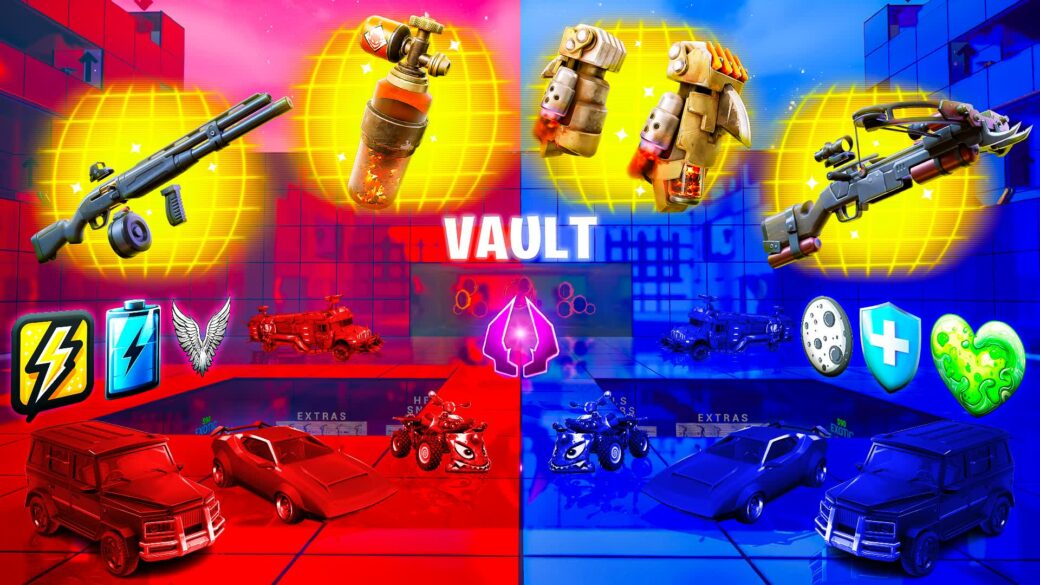 ⭐ULTIMATE RED VS BLUE GUN GAME⭐ [ choomba35 ] – Fortnite Creative Map Code